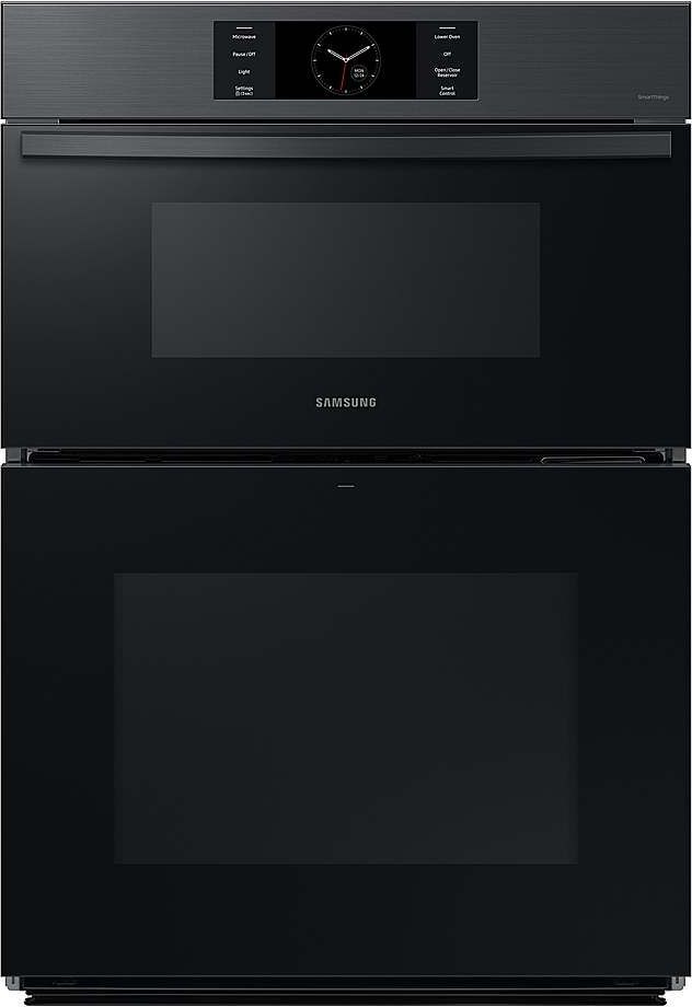 Samsung Bespoke 7 Series 30" Matte Black Stainless Steel Oven/Micro ...