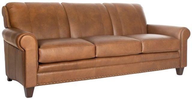 Smith Brothers Customizable 269 Leather Sofa | Arthur F. Schultz | Erie, PA