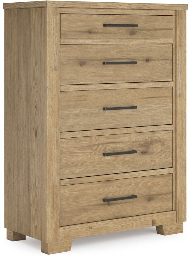 Signature Design by Ashley® Galliden Light Brown Chest of Drawers ...