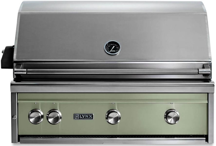 LYNX® Professional 36" 3-Burner Desert Sage Built-In Liquid Propane ...