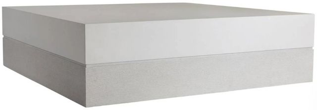 Bernhardt Ellison Adobe Sandblasted White Cocktail Table | Big Sandy ...