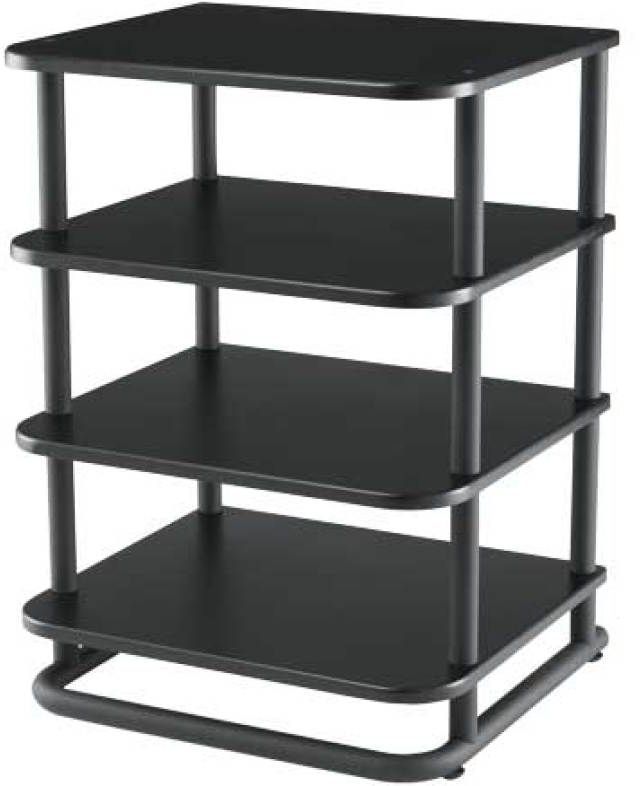 Sanus® Euro Series Black Audio Rack | Primetime Audio Video