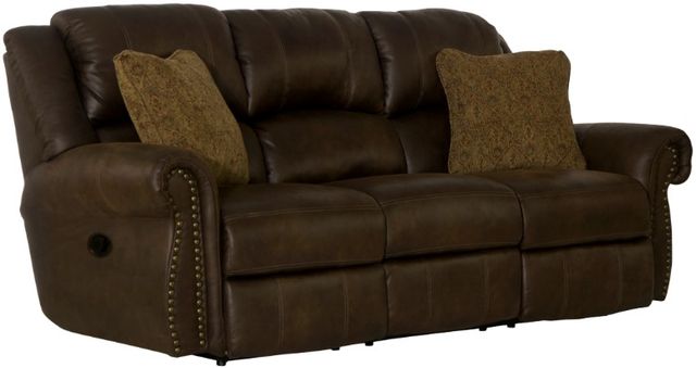 Catnapper® Pickett Walnut Reclining Sofa | Fischer Furniture | Rapid ...