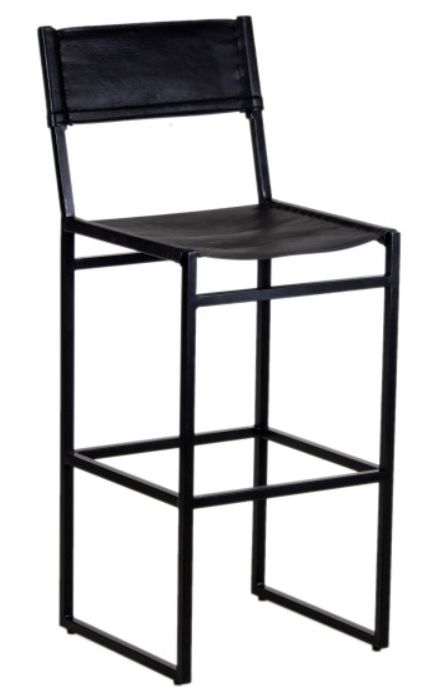 Porter International Designs Remy Black Bar Stool | Fischer Furniture ...
