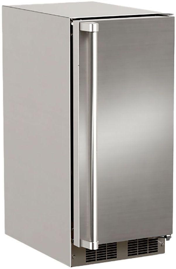 Marvel 15" Solid Stainless Steel Outdoor Ice Maker | Universal Appliances