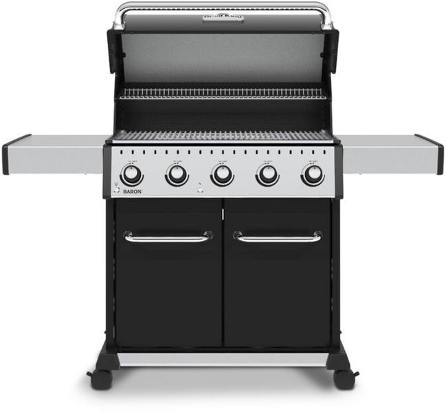 Broil King® Baron™ 520 PRO 5-Burner Black Freestanding Gas Grill ...