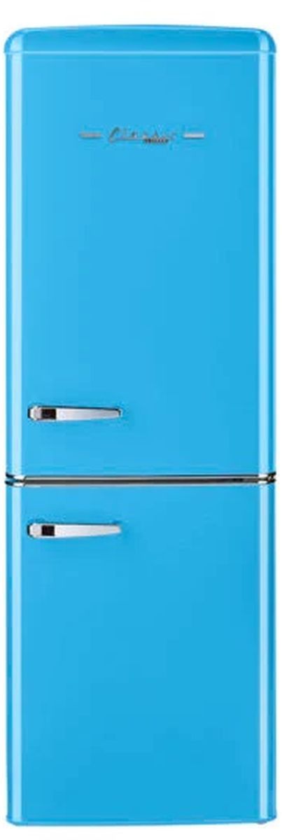 Unique® Appliances 215 Litre 22 in. 7 Cu. Ft. Robin Egg Blue Bottom ... Unique® Appliances 215 Litre 22 in. 7 Cu. Ft. Robin Egg Blue Bottom ...