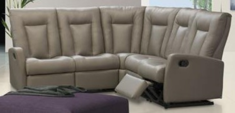 Elran Lauren Grey Reclining Sectional | Tom & Al's Quality Home Furnishings