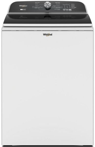 Whirlpool® 5.2 - 5.3 Cu. Ft. White Removable Agitato Top Load Washer ...