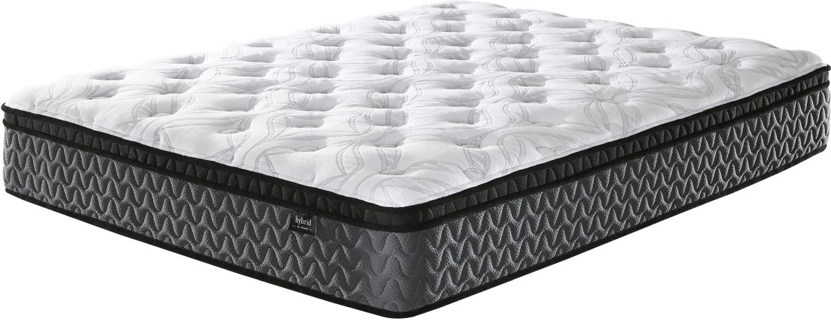 Sierra Sleep By Ashley Chime Peak 12 Hybrid Euro Top Medium Full Mattress in a Box Simply Sleep Better Rapid City SD