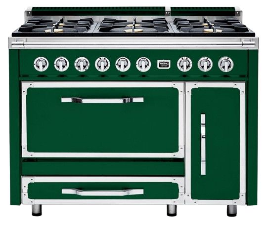 Viking® Tuscany 48" Ivy Dual Fuel Range Burner | Fischer Furniture ...