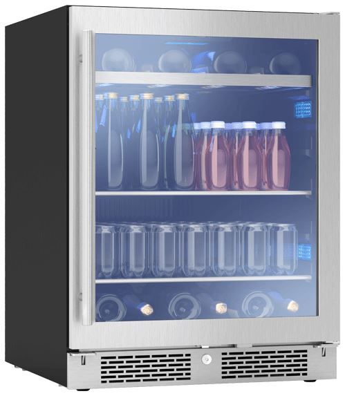 Zephyr Presrv™ 5.11 Cu. Ft. Stainless Steel Frame Beverage Center ...