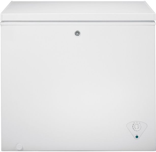 GE® 7.0 Cu. Ft. White Chest Freezer | Yale Appliance | Boston, Hanover ...