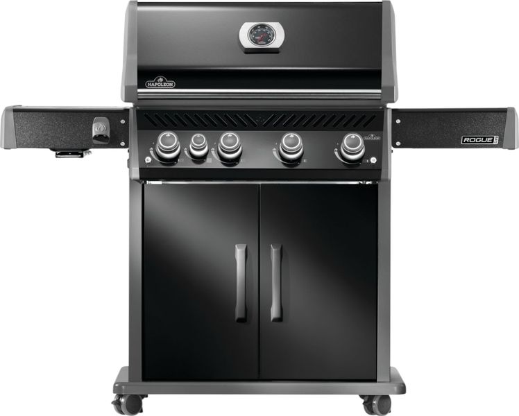 Napoleon Rogue® PRO 525 5-Burner Black Freestanding Liquid Propane Gas ...