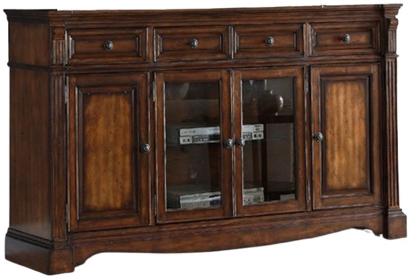 Legends Home Parliament Chestnut 72" TV Console | Bob Mills Furniture