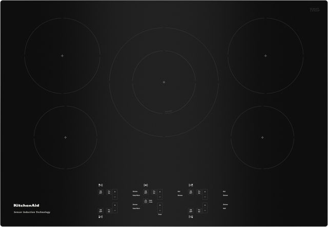 KitchenAid® 30" Black Induction Cooktop | Old McDonald's Furniture ...