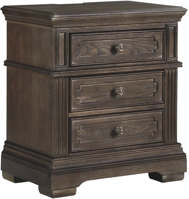 Millennium® by Ashley® Mikalene Brown Nightstands | Bedroom Express