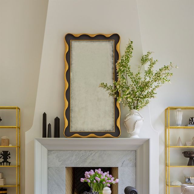Global Views Venus Grey Leaning Mirror | Marshall's Home Living ...