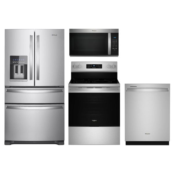 Whirlpool® 4 Piece Kitchen Package-Stainless Steel | Masterson's Appliance