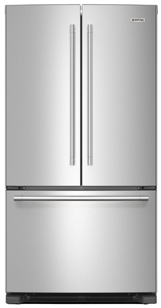 Maytag® 36 in 25.0 Cu. Ft. Fingerprint Resistant Stainless Steel French ...