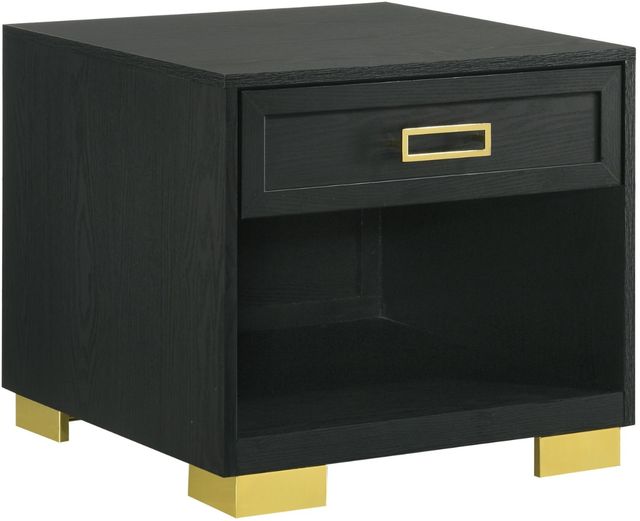 Crown Mark Pepe Black End Table | Furniture Express | Valdosta, GA