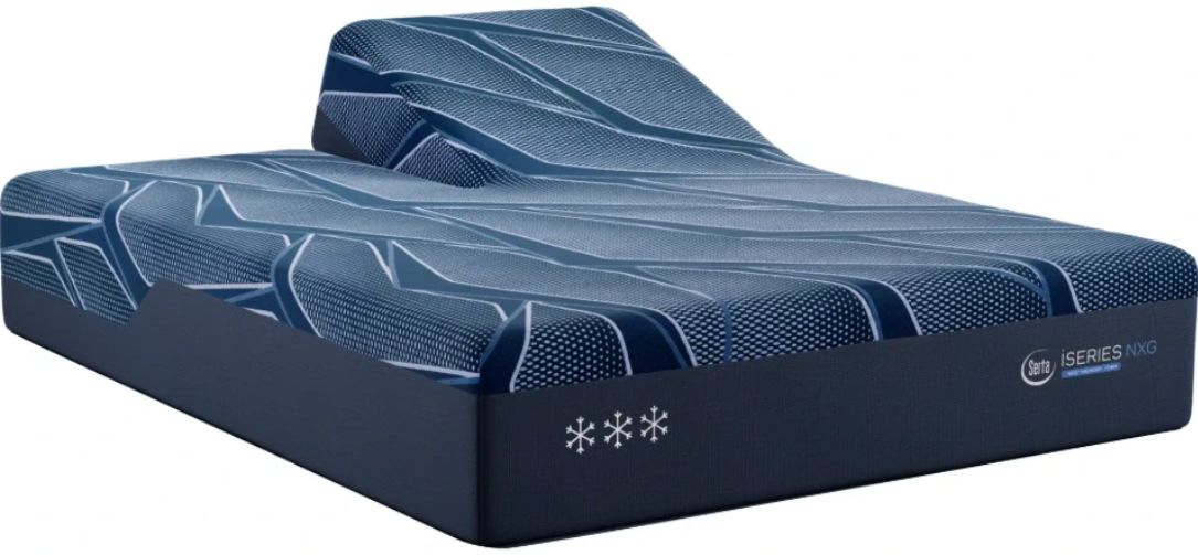 Serta® iSeries NXG™ 13.5" Memory Foam Ultra Plush Smooth Top Split Head ...