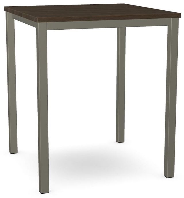 Amisco Customizable Carbon Solid Ash Bar Table | Butcher Furniture | Canada