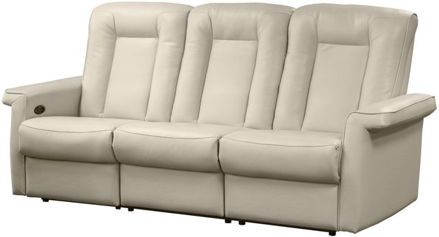 Elran Florence Beige Reclining sofa | McLellan BrandSource Home Furnishings
