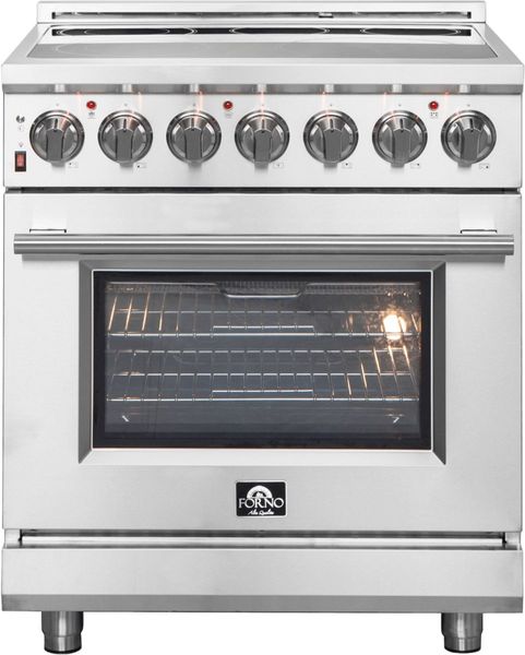 FORNO® Massimo 30" Stainless Steel Pro Style Electric Range | Spencer's ...