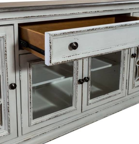 Magnolia manor tv stand store