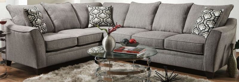 Peak Living Dante Concrete Sectional | Fischer Furniture | Rapid City, SD