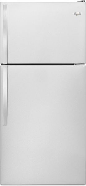 Whirlpool® 30 in. 18.3 Cu. Ft. Monochromatic Stainless Steel Top ...
