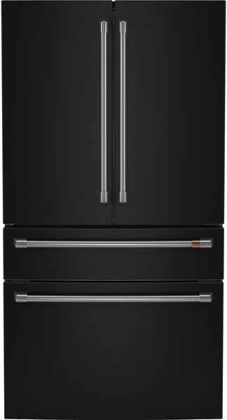 Café™ 36 in. 28.7 Cu. Ft. Matte Black French Door Refrigerator ...