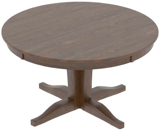 Canadel Customizable 5454 XP Round Dining Table | Chatterson’s Furniture & Appliances ...