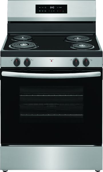 Frigidaire® 30” Stainless Steel Freestanding Electric Range | Grand ...