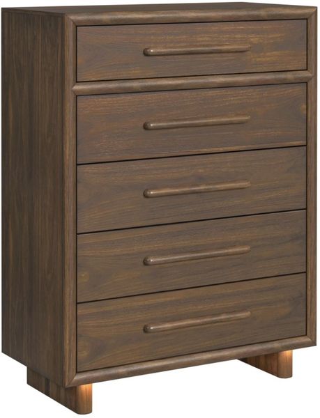 Elements International Brisbane Brown Chest | Miskelly Furniture