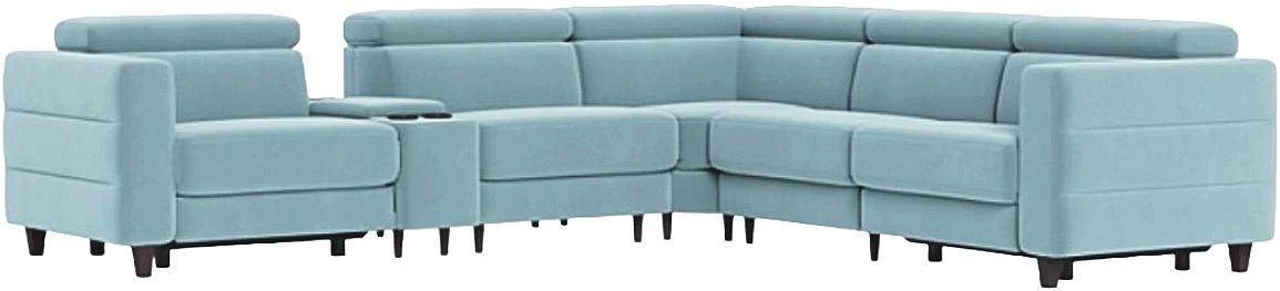 Palliser® Furniture Customizable Marco 6-Piece Wide L-Shape Power ...