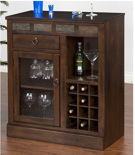 Sunny Designs™ Santa Fe Mini Bar Armoire | Furniture and ApplianceMart ...