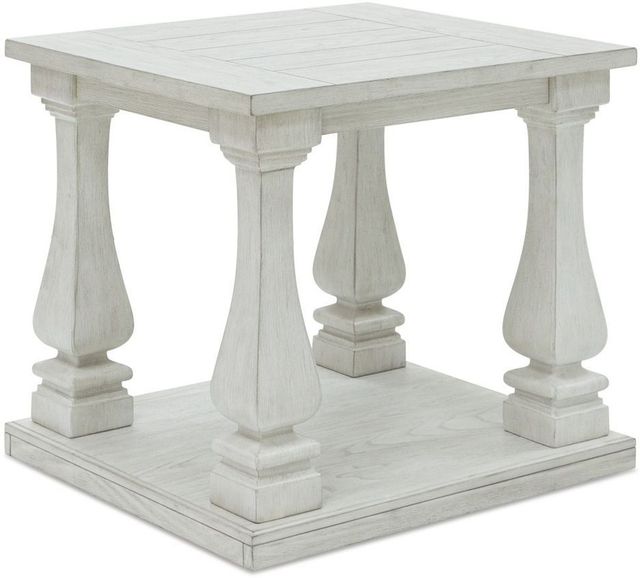 Signature Design by Ashley® Arlendyne Antique White End Table | Prime ...
