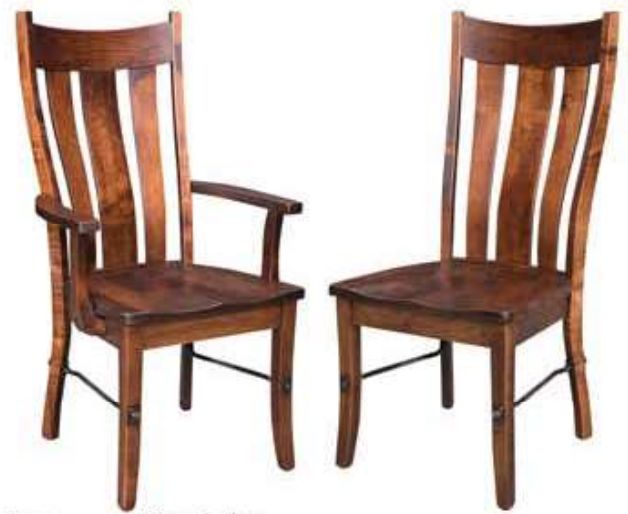 Heritage Woodcrafters Custom Karla Chair | Fitzgerald Home Furnishings ...