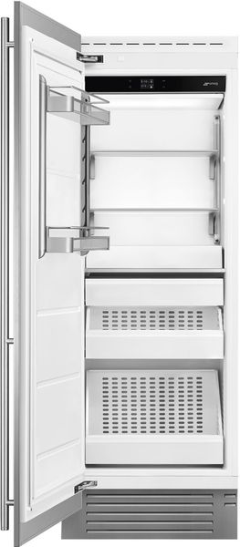 Smeg 30" 16 Cu. Ft. Stainless Steel Column Freezer | Fred's Appliance ...