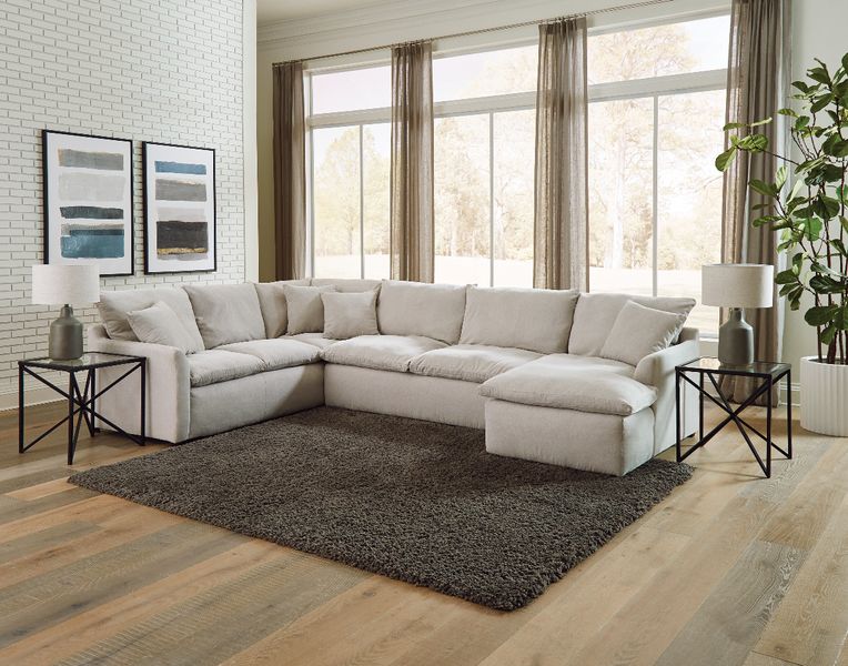 iAmerica 3pc Oyster Sectional P86845064 | Big Sandy Superstore ...