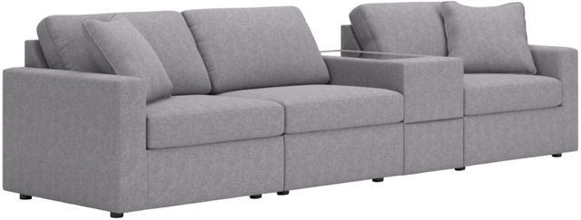 Signature Design by Ashley® Modmax 4-Piece Granite Sectional with ...