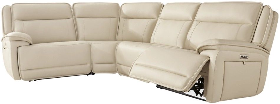 Signature Design by Ashley® Double Deal 4-Piece Almond Power Reclining ...