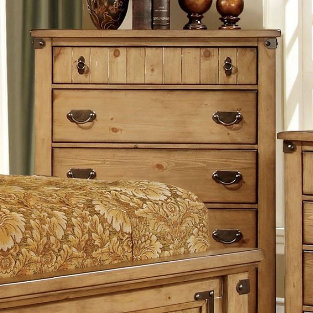 Furniture of America® Pioneer Brown Chest | Urner's | Bakersfield, CA