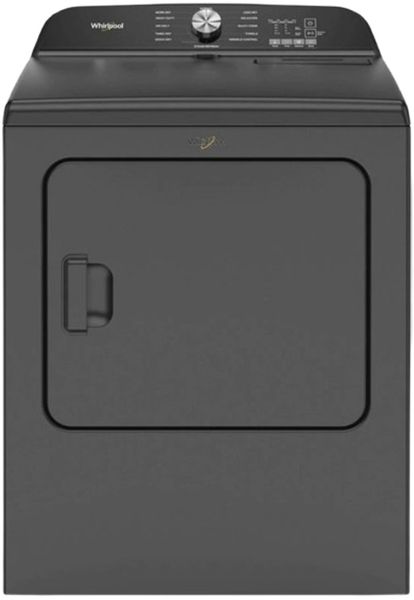 Whirlpool® 7 Cu. Ft. Volcano Black Front Load Electric Dryer with ...