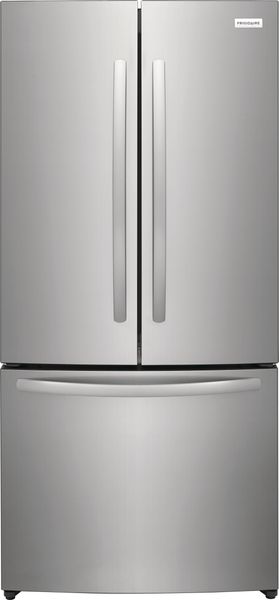 Frigidaire® 32" 17.6 Cu. Ft. Brushed Steel Counter-Depth French Door ...