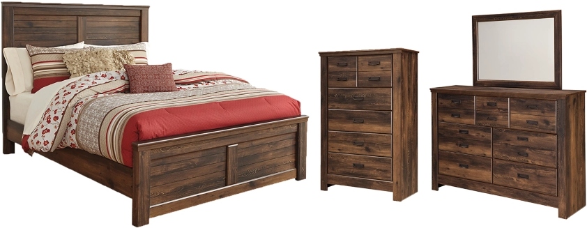 Quinden queen panel bed store