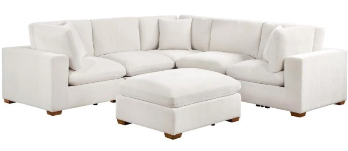 Ivory modular sectional store
