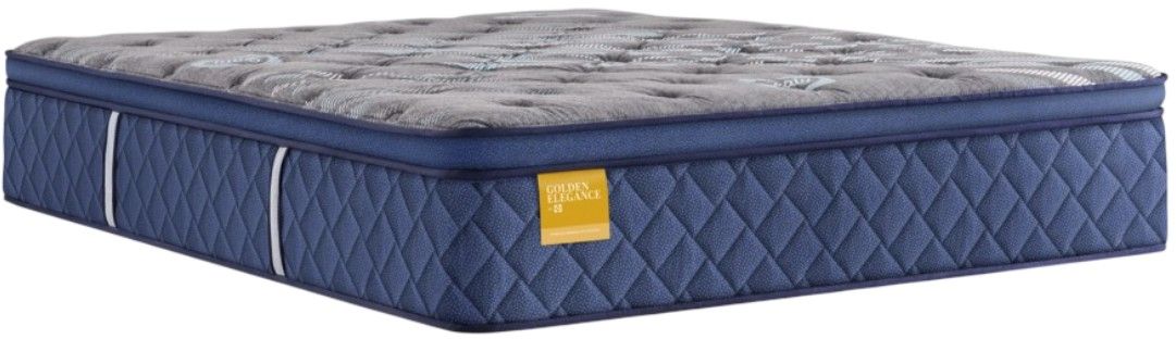 Sealy® Golden Elegance Bridgerton 14" Innerspring Soft Euro Pillow Top ...